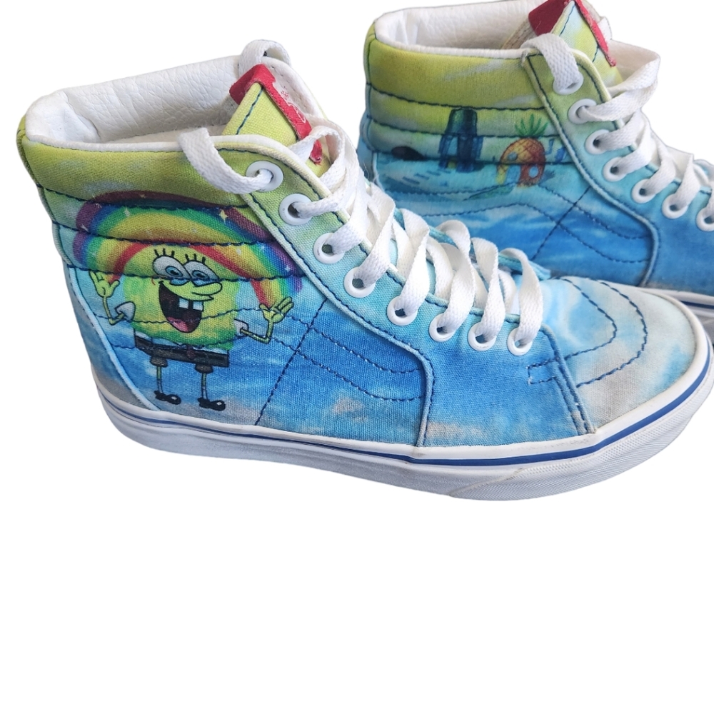 Vans X Spongebob Limited Edition Imagination Sneakers… - Gem
